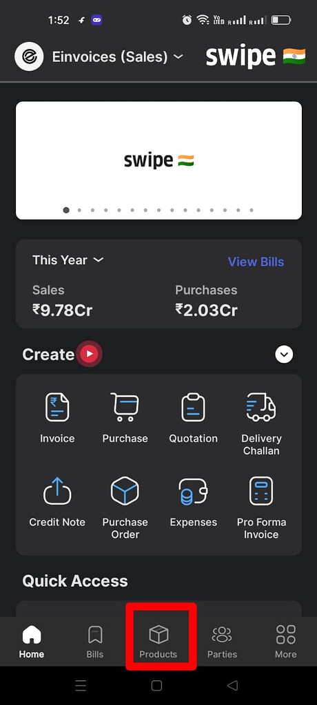How to add additional cess on products on android? - Android - Swipe