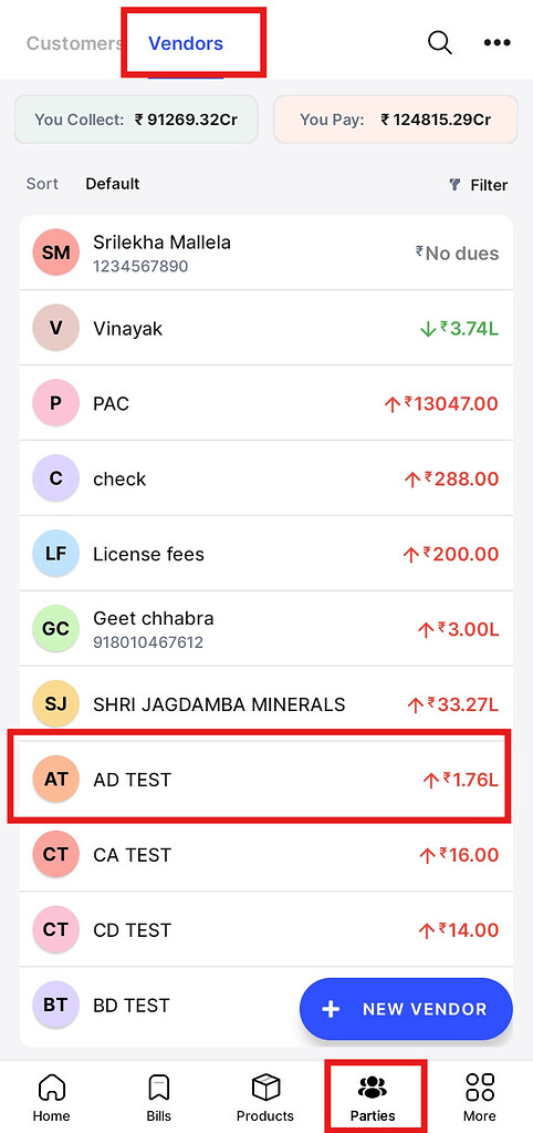 How to settle pending documents from Vendor ledger? - Vendor - Swipe
