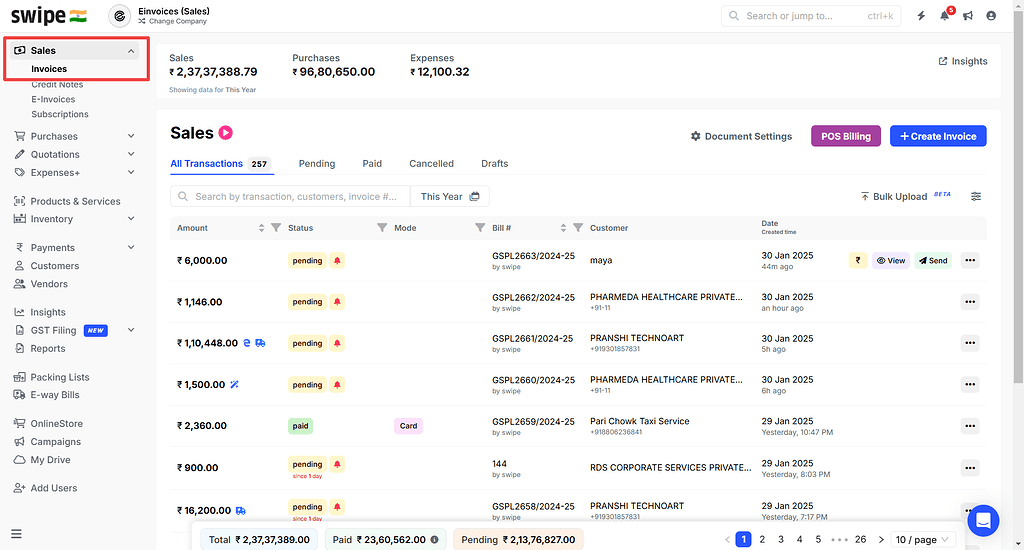 How to change the template for Invoices, Purchases & Quotations on ...