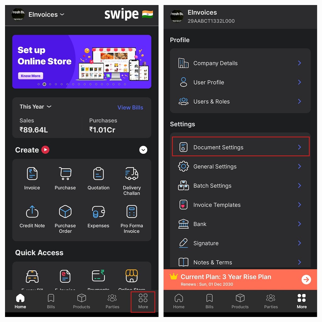 How to Show the Product Image on invoice in Android? - Android - Swipe