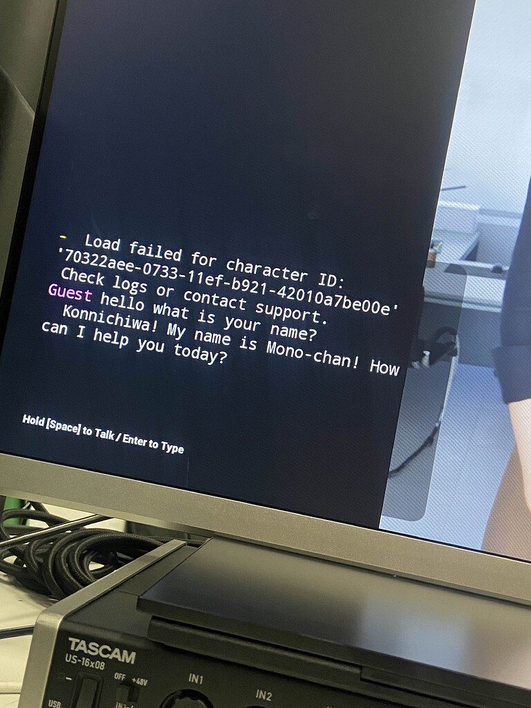Error While Loading Exe Questions Convai Developer Forum