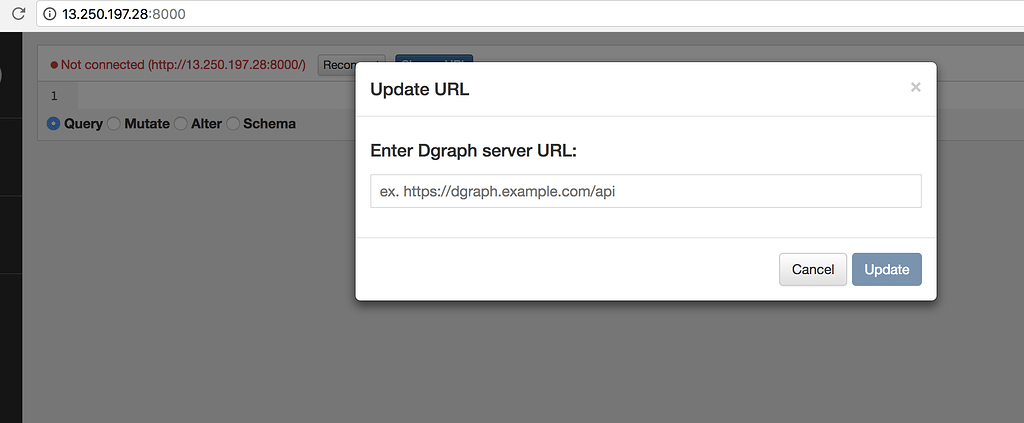 Stuck On Following Tutorial Using Aws Users Discuss Dgraph