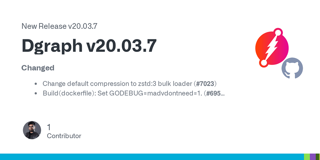 Dgraph v20.03.7 release - Announce - Discuss Dgraph