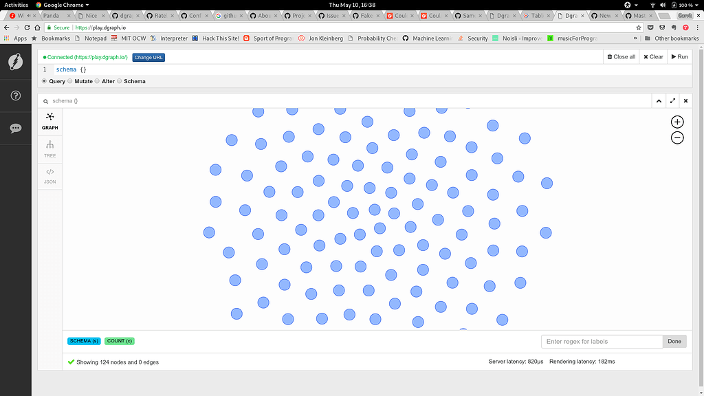 Adding label regex in frame clears the query - Ratel - Discuss Dgraph