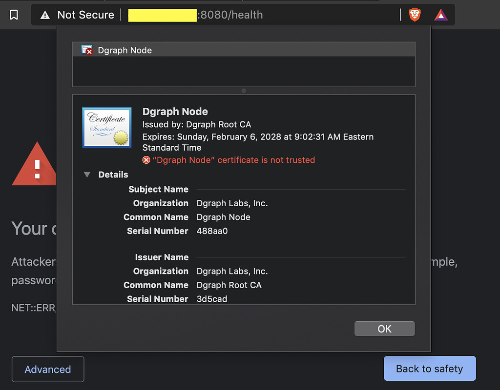 Dgraph + AWS + TLS (SSL) - Dgraph - Discuss Dgraph