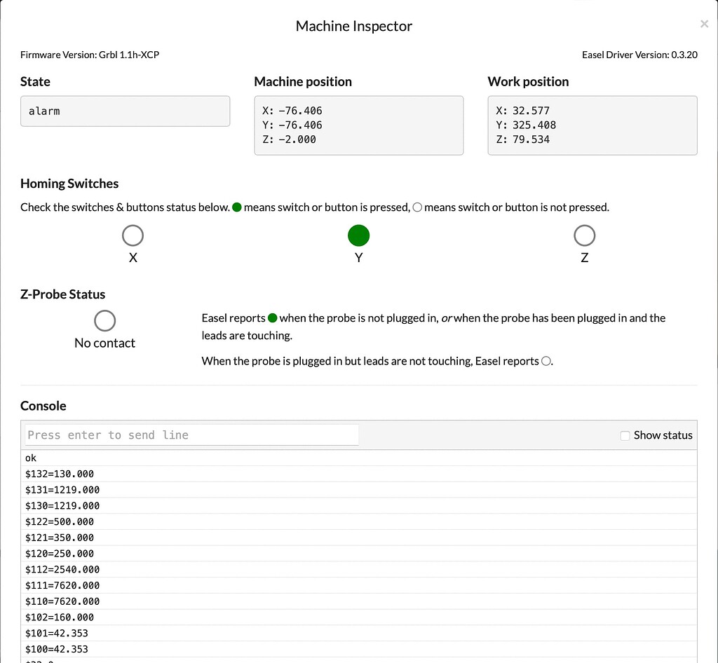 XCP doesn't finish homing; shakes like it's stuck - X-Carve Pro - Inventables Community Forum
