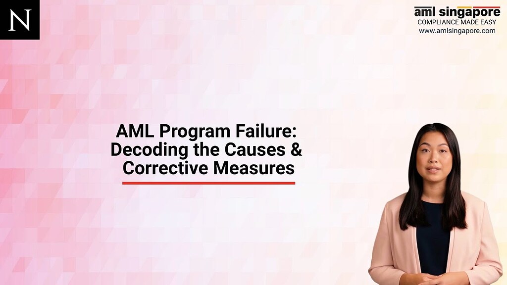 Video on AML Program Failure: Decoding the Causes & Corrective Measures ...
