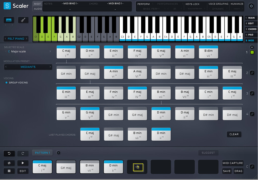 Using Mediant Modulation - Quick Tip - Scaler 2 Tutorials - Scaler Music - Community Forum