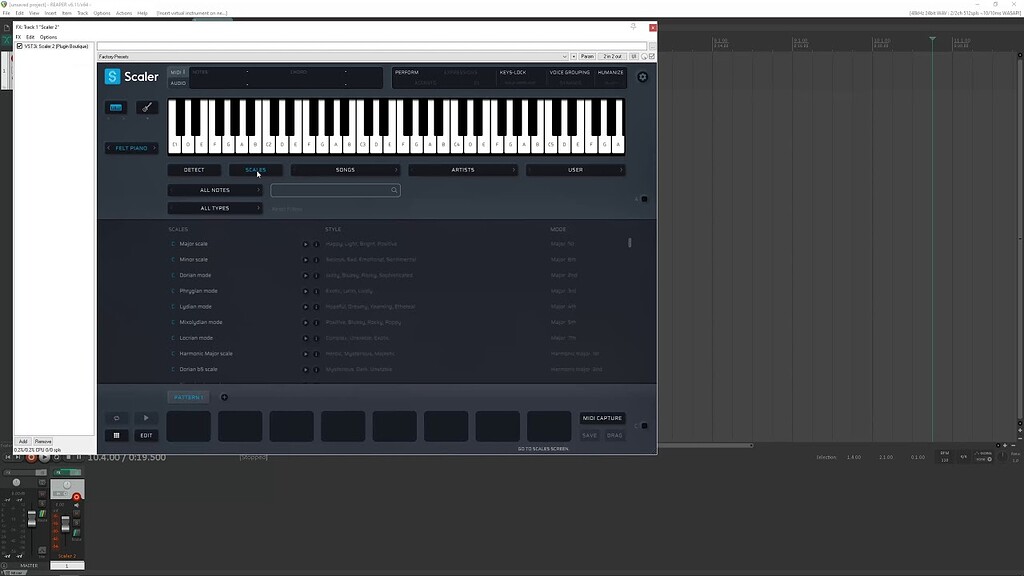 Using Scaler 2 in Reaper - How-To Videos - Scaler Music - Community Forum