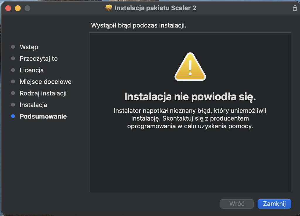 Can't install Scaler 2 [SOLVED] - Bug Reports - Scaler Music - Community Forum