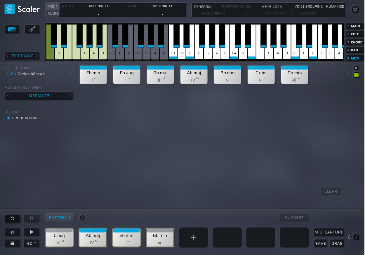 Using Mediant Modulation - Quick Tip - Scaler 2 Tutorials - Scaler Music - Community Forum