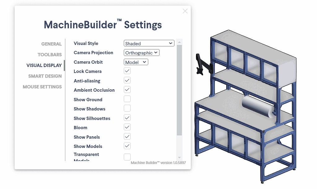 Quick way to see the frame under your panels - MachineBuilder - The ...