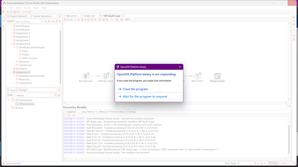 GUI spy is not working - Process Studio - AutomationEdge Community Forum - Robotic Process ...