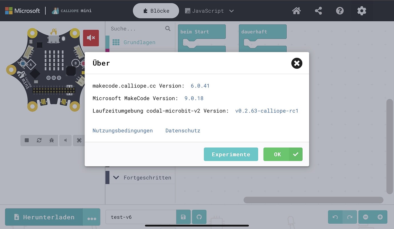 MakeCode v7 - Fragen zu MakeCode/PXT - Calliope MakeCode v7 - Fragen zu MakeCode/PXT - Calliope