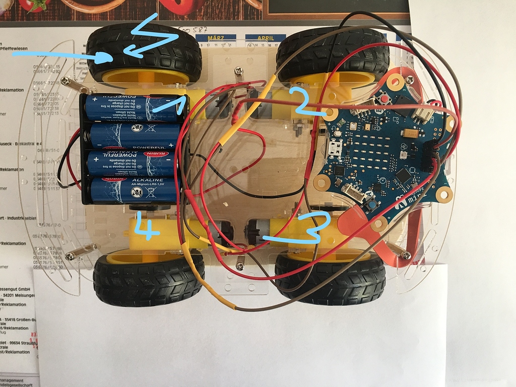 Calliope Auto 4 Motoren - Calliope