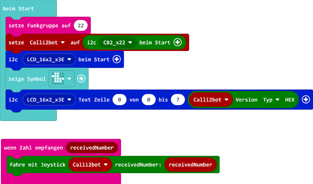 MakeCode Betaversion (6.0.24) - Calliope