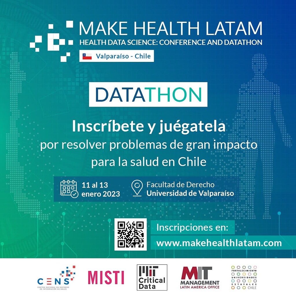 Datathon Make Health Latam 2023 - Eventos - Foro Salud Digital