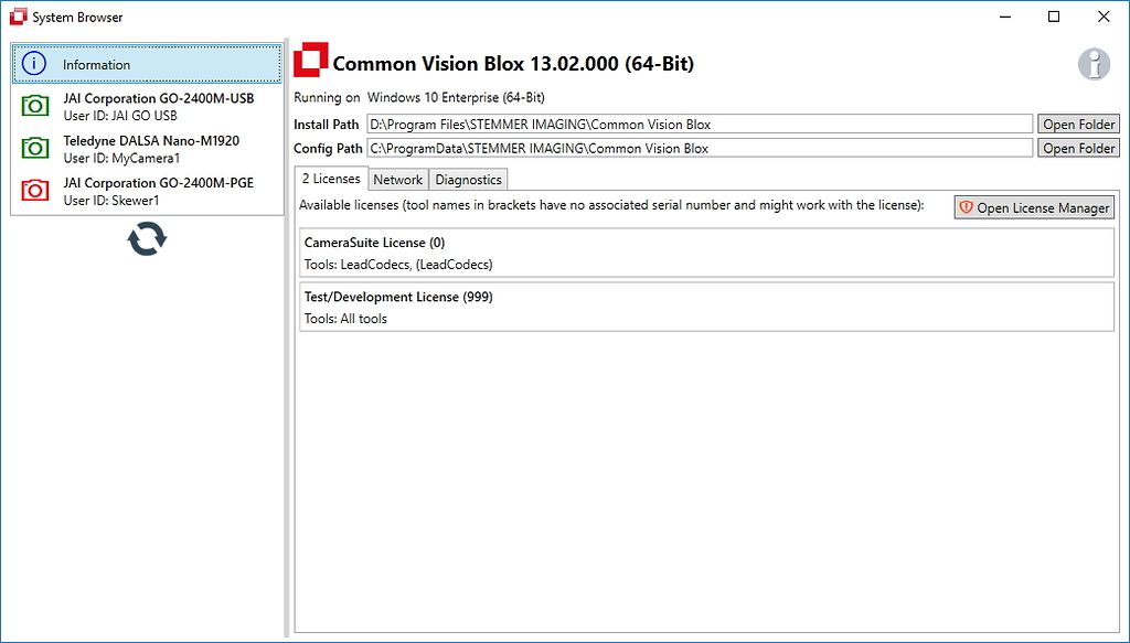 Introducing: CVB System Browser - General Questions - Common Vision Blox User Forum