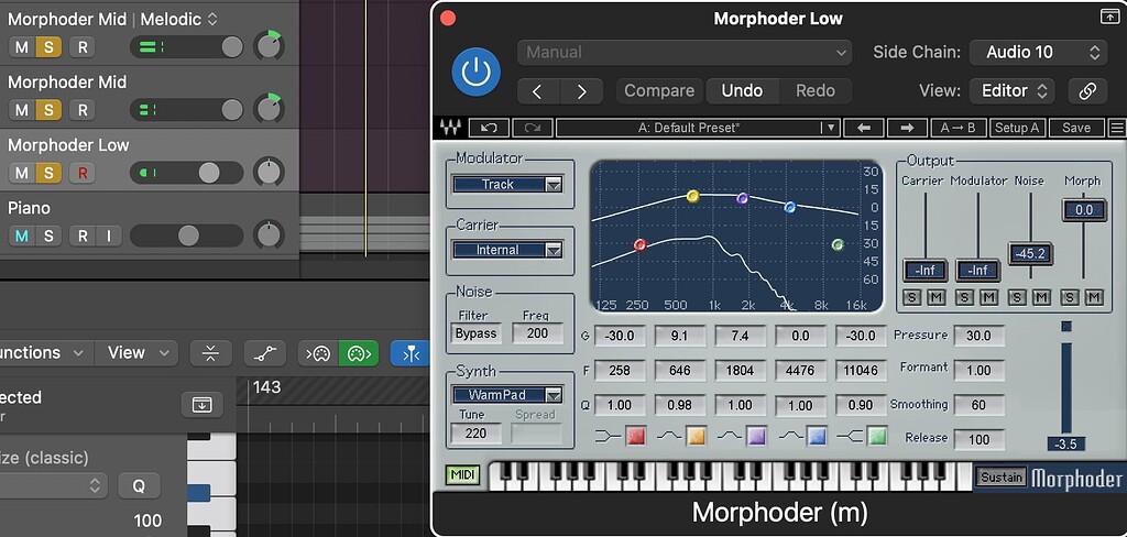 Morphoder produces noise no matter what - Support - Waves Community Forum