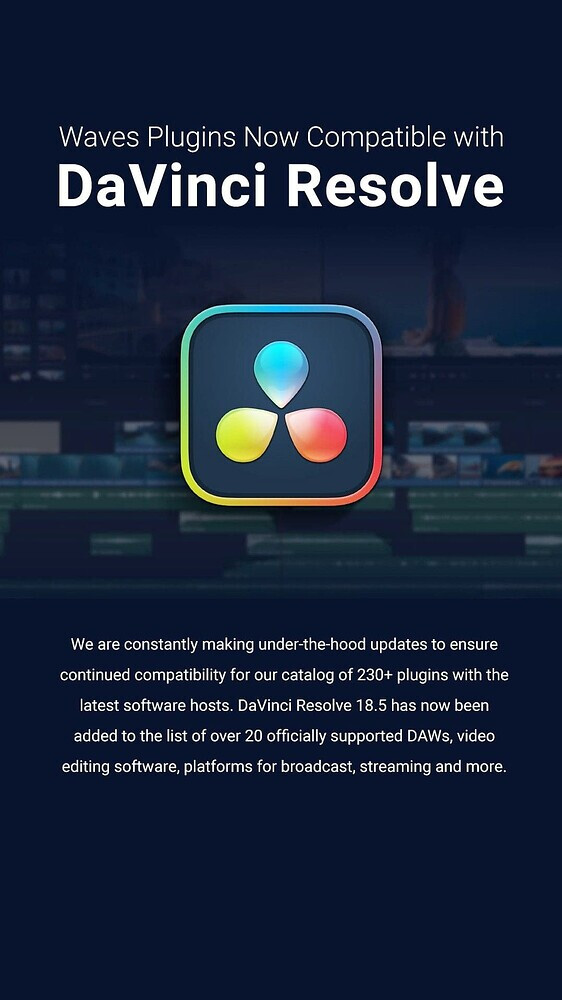 Clarity VX DaVinci Resolve Support - Feature Requests - Waves Community ... Clarity VX DaVinci Resolve Support - Feature Requests - Waves Community ...