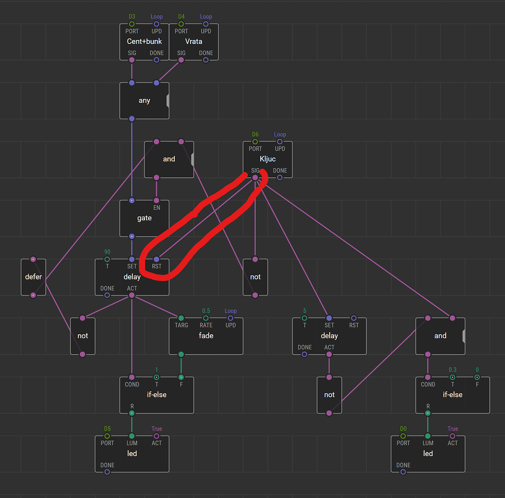 Led turn immediately - XOD Community