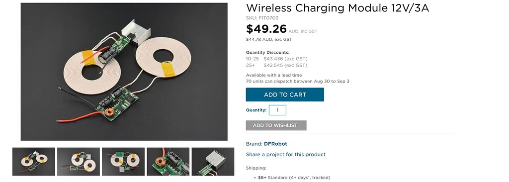 Wireless charging into a charger - Core Electronics Forum