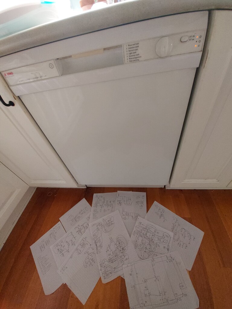 How not to fix an old dishwasher - Core Electronics Forum