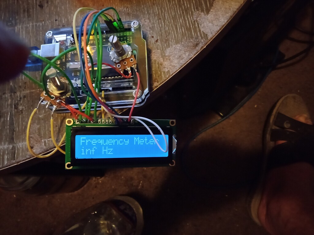My next project :frequency counter [SOLVED] - Arduino - Core Electronics Forum