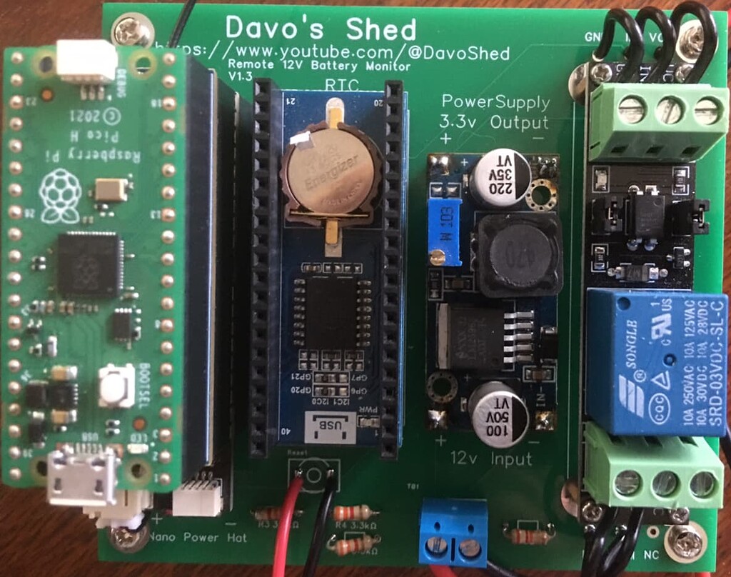 Remote Battery Monitor 12V LORA - Projects - Core Electronics Forum