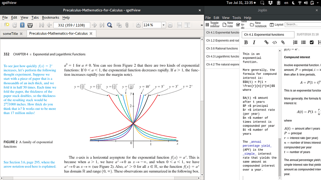 Horizontal split option for editing layout - Features - Joplin Forum