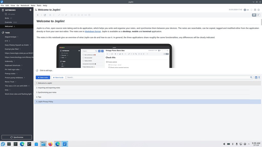 Evernote import - Support - Joplin Forum