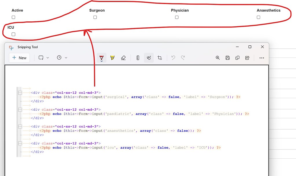 Convert Checkboxes to Dropdown? - Need Help - Cake Software Foundation, Inc.