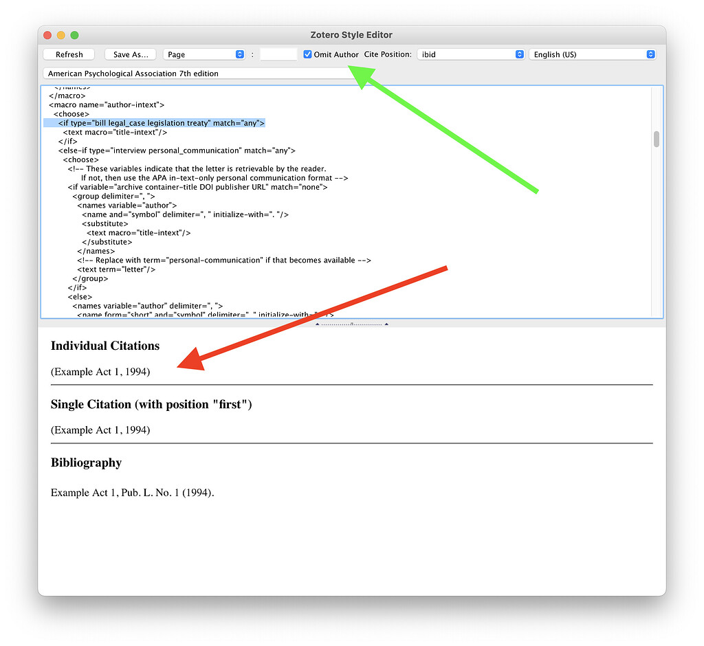 Question: Why isn't it possible to produce a year-only citation for legislation in APA? - CSL ...