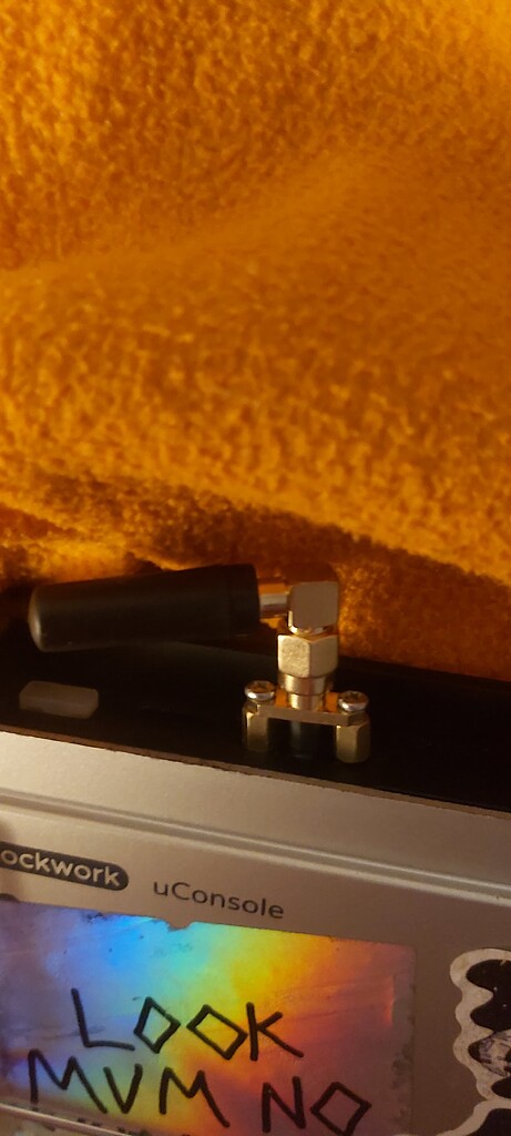 A non-destructive way of upgrading your antenna - uConsole - clockworkpi