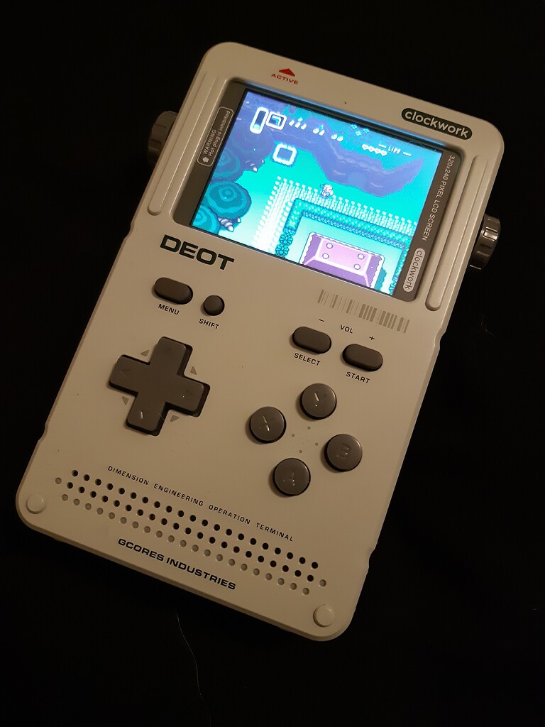 Gameshell 18650 battery mod - GameShell - clockworkpi