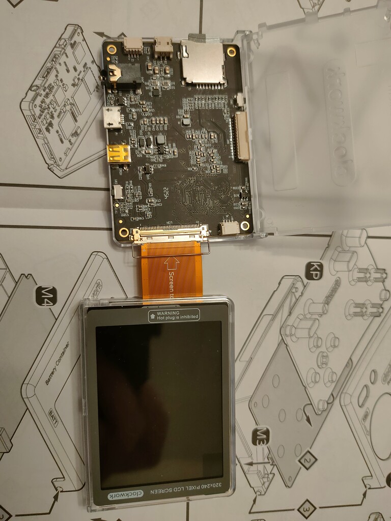 Gameshell screen > mainboard assembly issue - Page 2 - GameShell ...