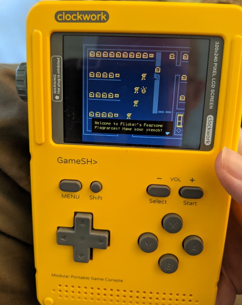 Getting Bitsy games running - GameShell - clockworkpi