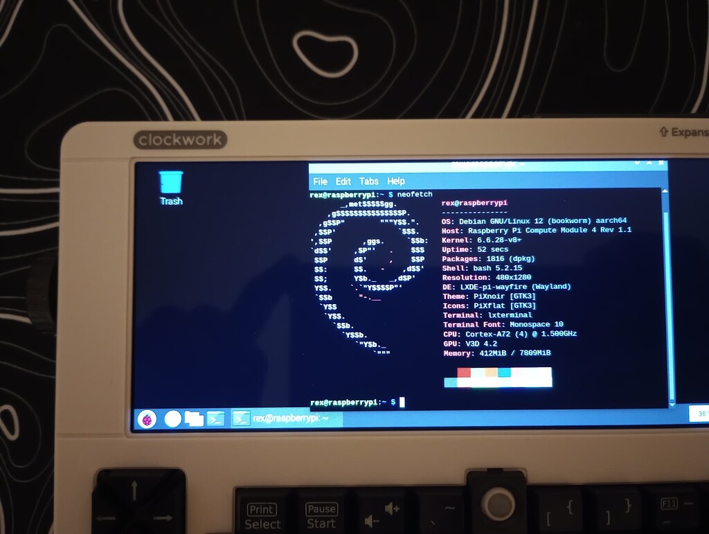 DevTerm Bookworm kernel 6.6.28 - DevTerm - clockworkpi