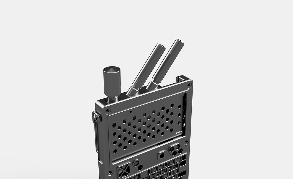 uConsole Antenna Bracket for vileer's AIO Extension Board (3D Print ...