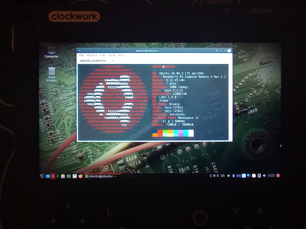 Dragonos 6 12 Y For The Uconsole And Devterm Uconsole Clockworkpi