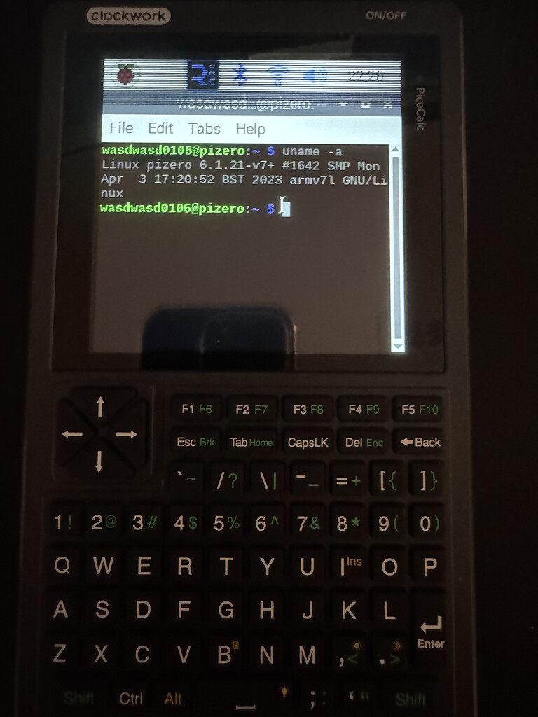 Raspberry Pi Zero 2 On PicoCalc - PicoCalc - clockworkpi