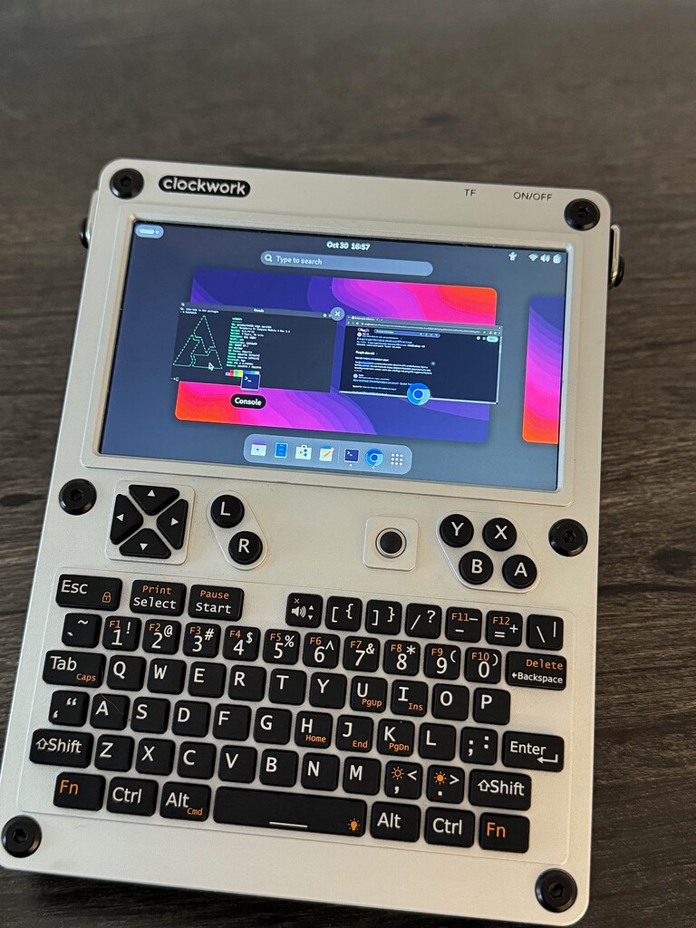 My Experience with Posmarket OS: Overclocking on GNOME Shell - uConsole ...