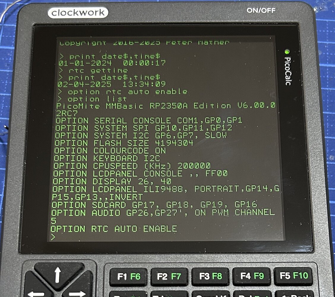 RTC inside the case? - PicoCalc - clockworkpi