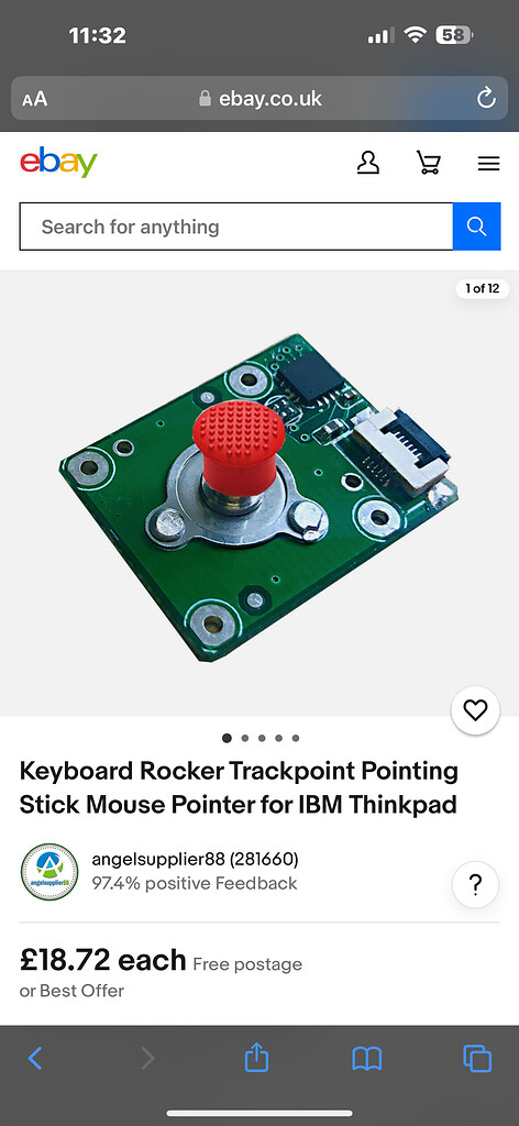 Track point upgrade - uConsole - clockworkpi
