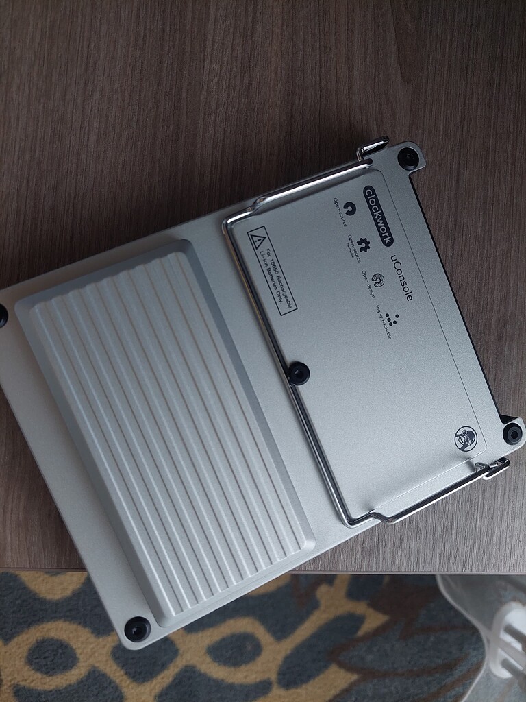 Plastic back panel - uConsole - clockworkpi