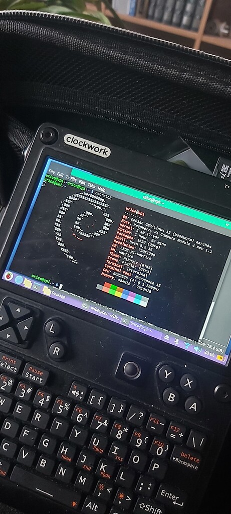 New way to upgrade to bookworm from clockworkpi original os release ...