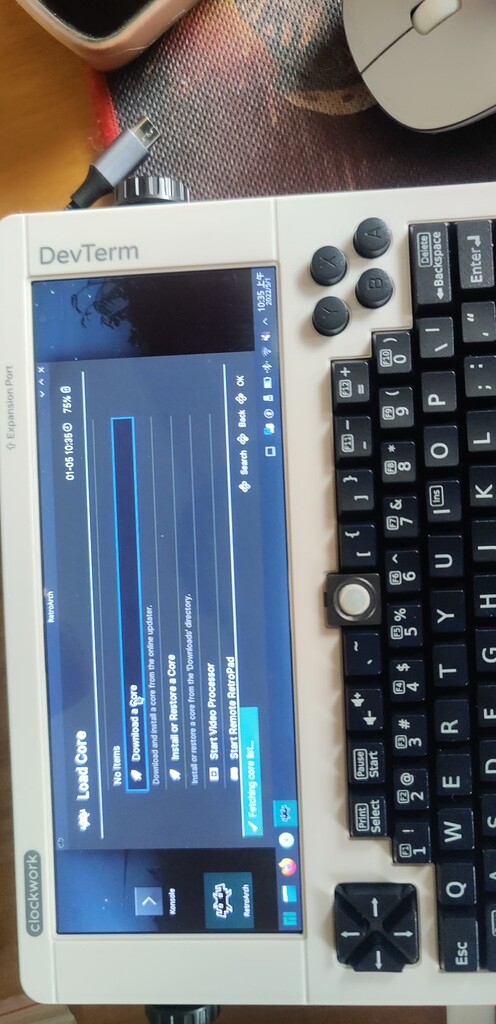 How to install retroarch perfectly in devterm A06 - clockworkpi