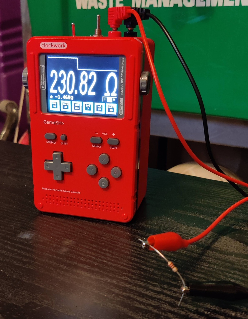 Gameshell Multimeter Project - Developers - clockworkpi