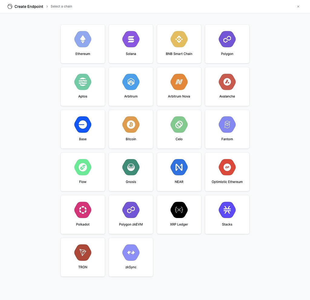 How to create an endpoint for algorand - General - QuickNode