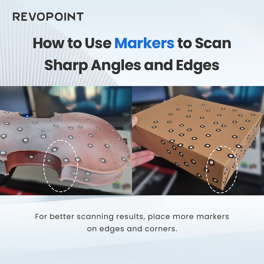 How to Use Markers to Scan Shape Angles and Edges? - Tutorials ...